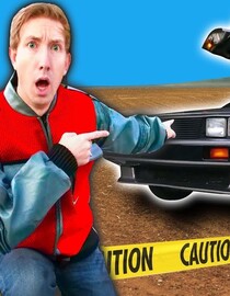 Watch HACKER CAR CHASE! Extreme Makeover of Tesla into a Delorean and ...