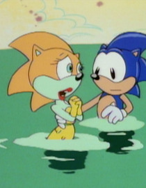 Watch S01 E56 - The Little Merhog - Adventures of Sonic The Hedgehog ...