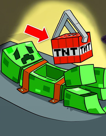 Watch Story of World's First Minecraft Creeper! (Cartoon Animation ...